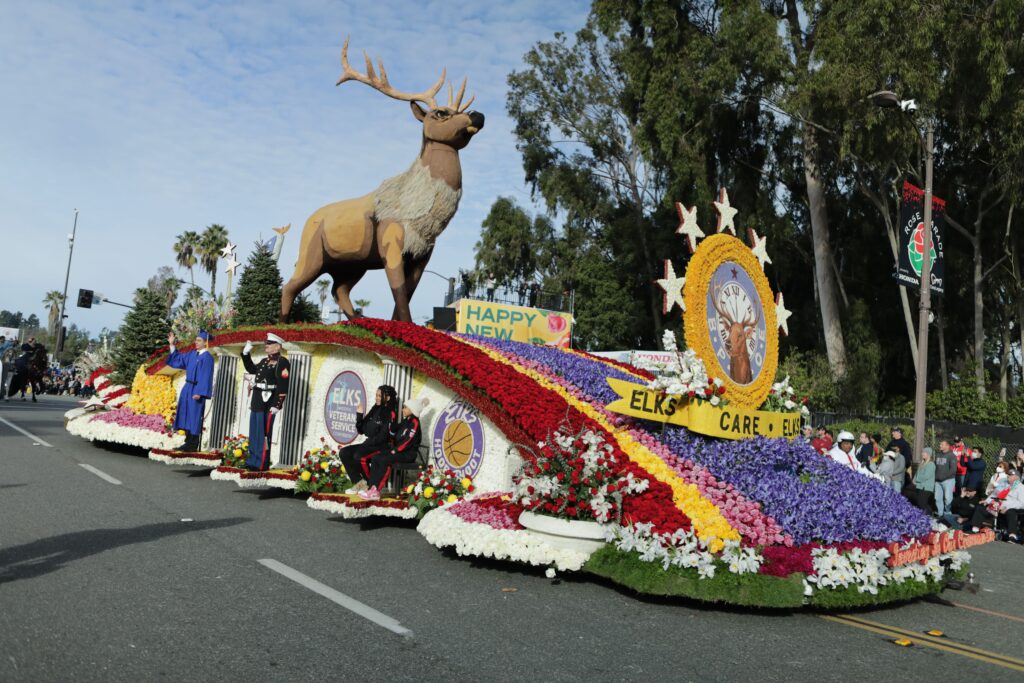 Elks Rose Float 2023 | Elks Rose Parade Float by California-Hawaii Elks ...